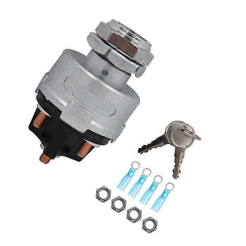 Universal Car Key Systems Key blade Boats 12V 4 Position Ignition ON ...