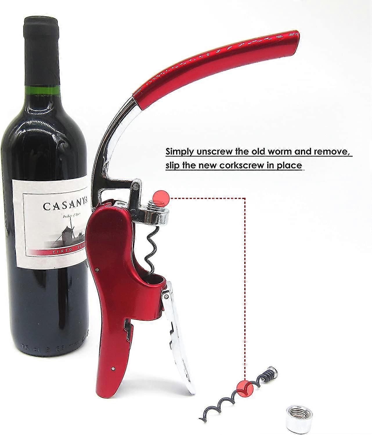 Replacement Spiral Rod for Corkscrew, Steel, 5 PACK | Fruugo UK