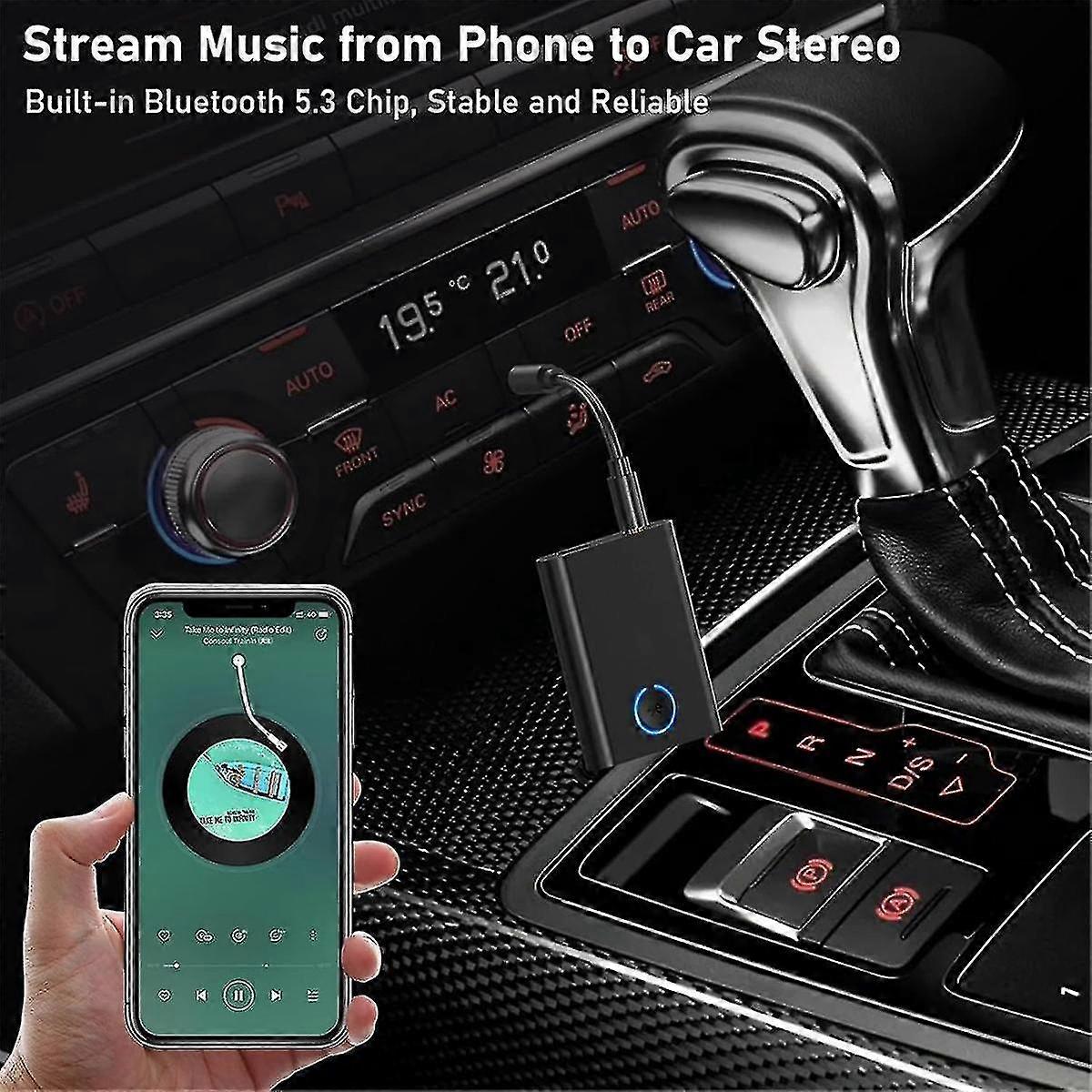 Bluetooth 5.3 Adapter For Airplane To 2 Wireless Headphones, 3.5mm Jack ...