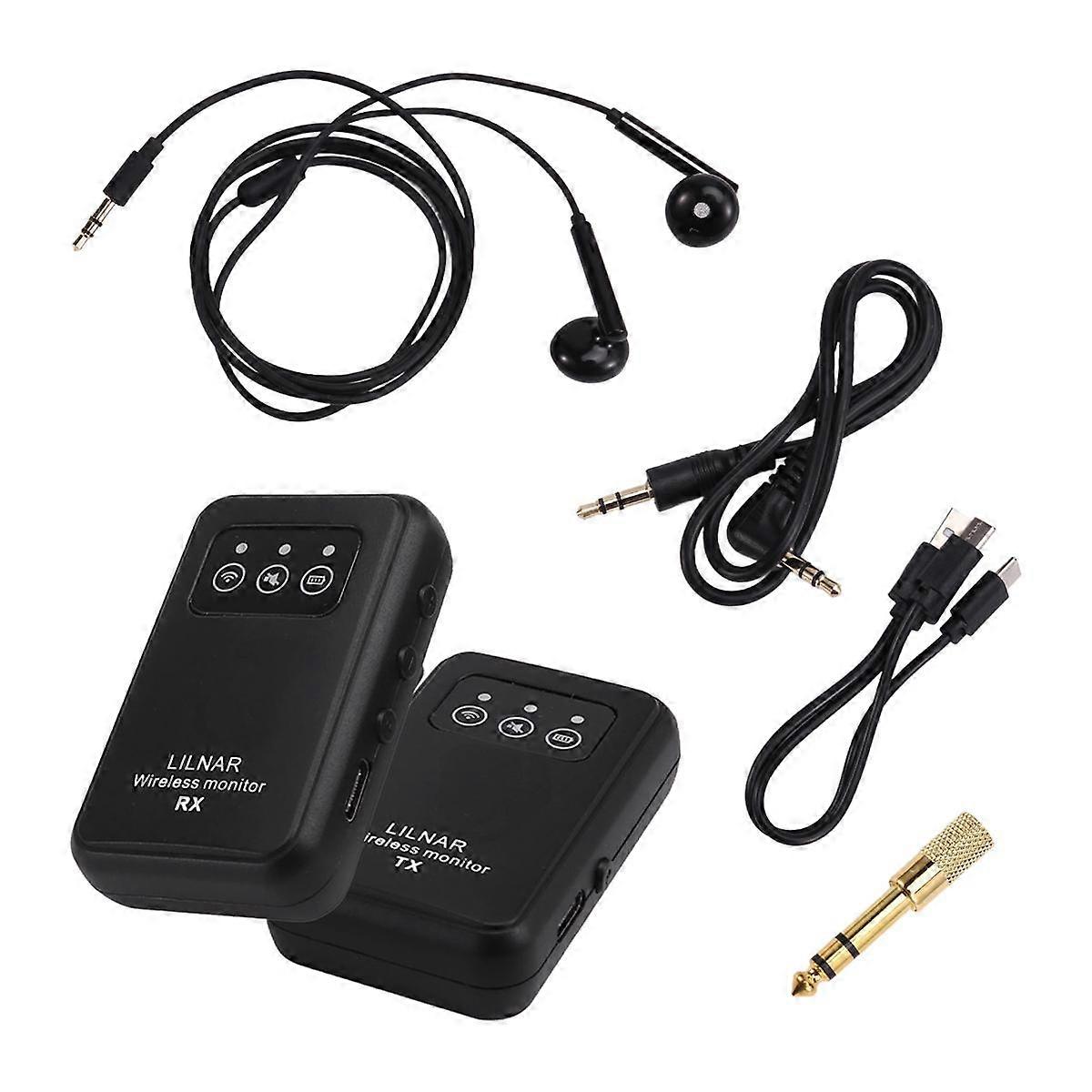 Wireless In-Ear Monitoring System Stage Playback 2.4G Headphones ...