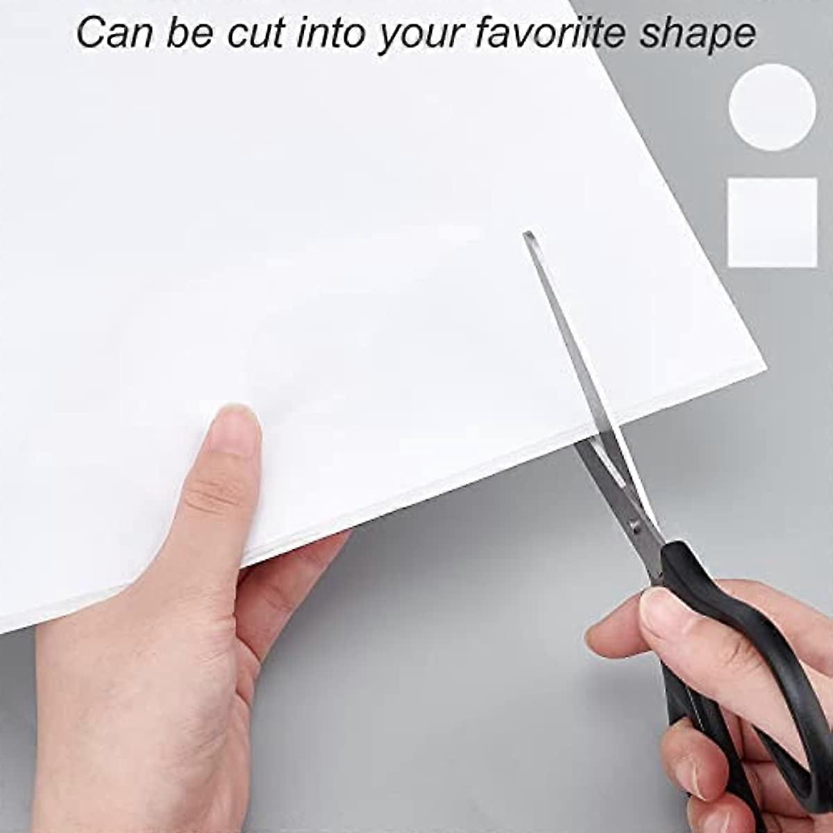 10Sheet A4 Size White Double Sided Tape Sheets 8.3x11.5 Inch Strong ...