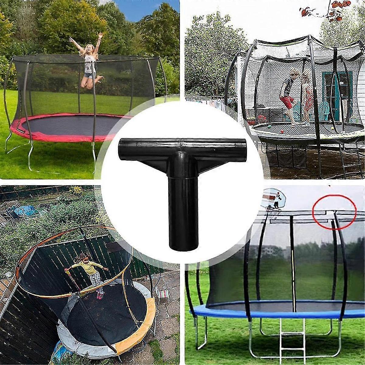 Trampoline T Joint Parts, Trampoline Tube Cover Caps, Trampoline with ...