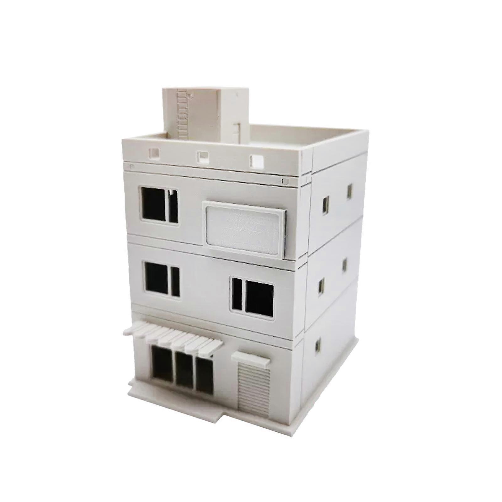 1/64 N Scale Buildings Train Railway Layout Plastic Assembled Model ...