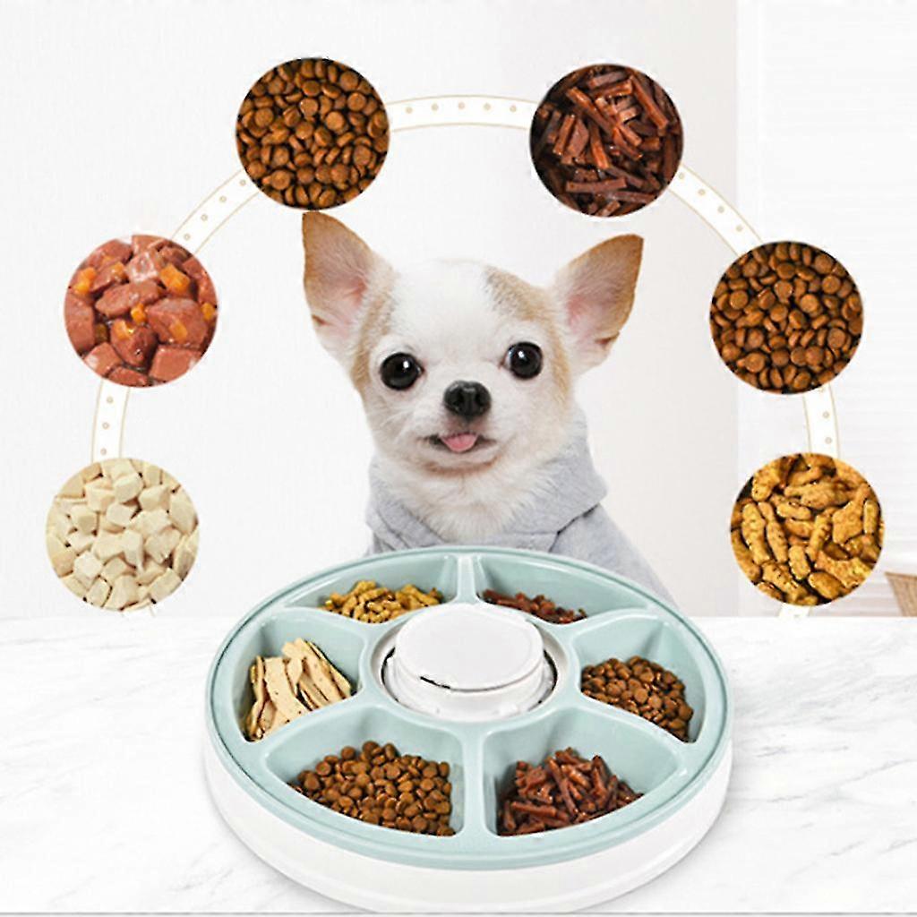 Automatic Pet Feeders 6-meal Dog And For Cat Programmable Animal Food ...