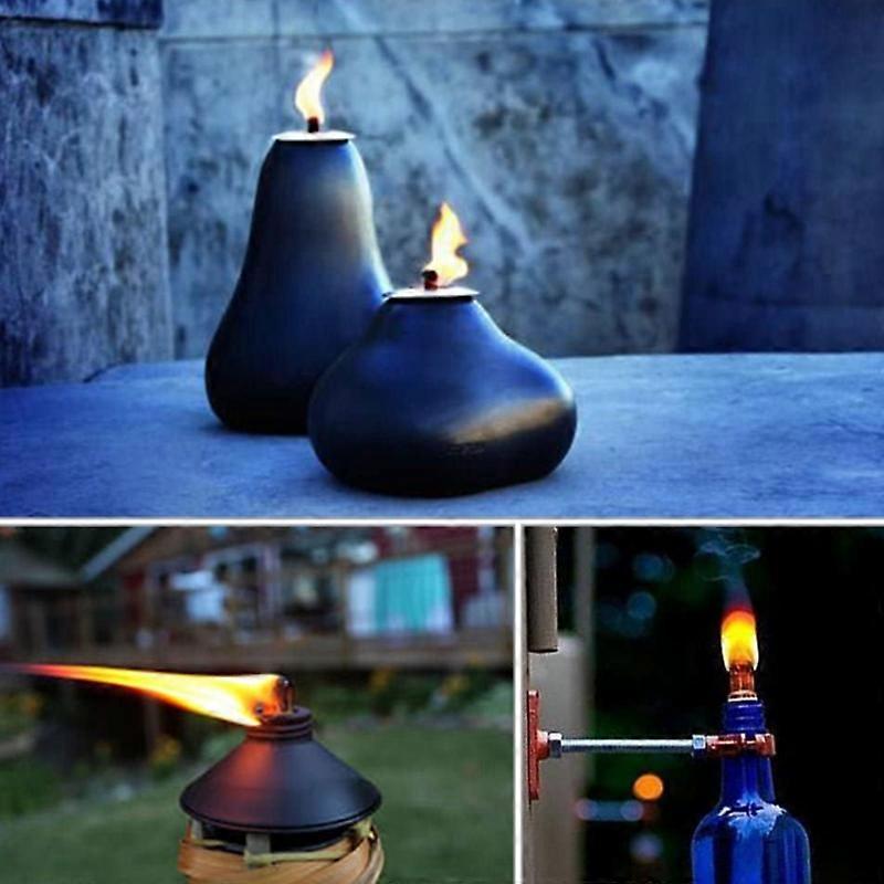 20pcs 25cm Fiberglass Wick Fiberglass Torche Wick Compatible Wine ...