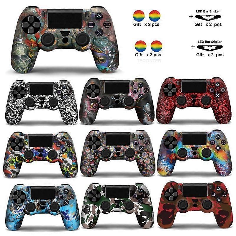 For Sony PS4 Controller Silicone Case Cover For PS4 Gamepads For Sony ...
