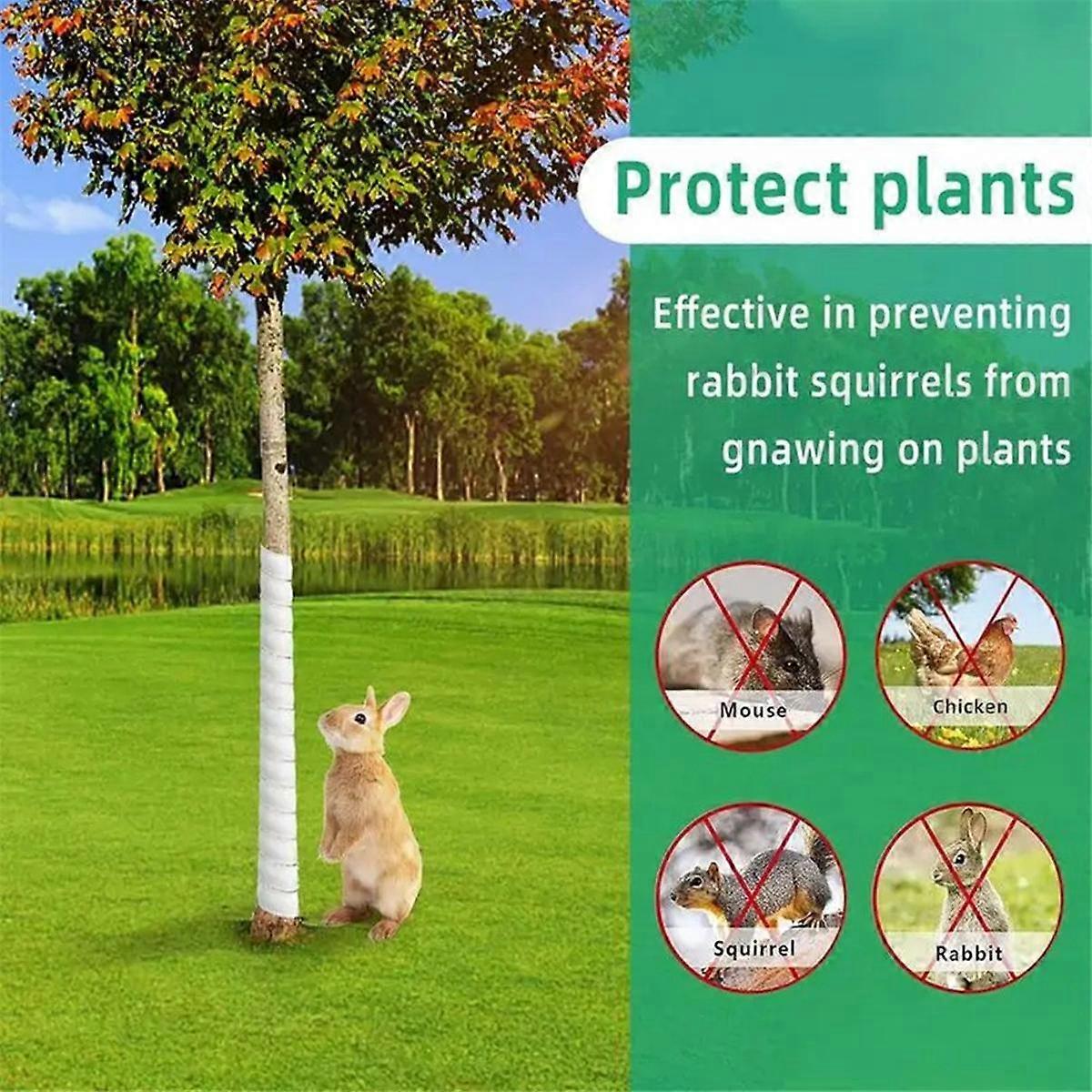 Plant Tree Trunk Protector Weather Preventing Bites Proof Plastic ...