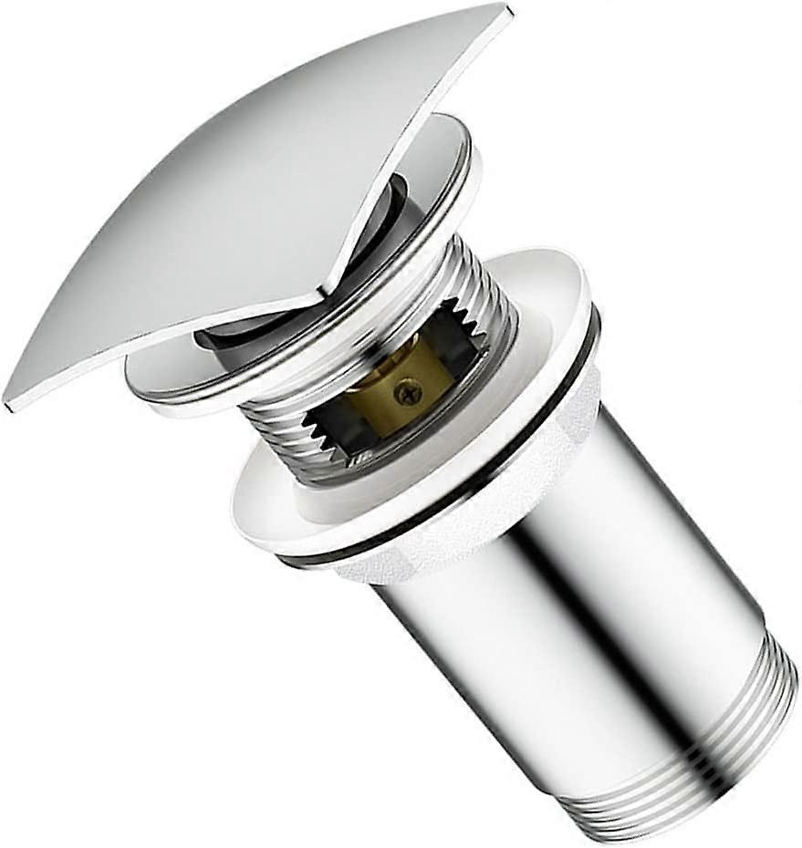 Chrome Pop Up Valve, Overflow Basin Drain Valve, Basin Pop Up Sink ...