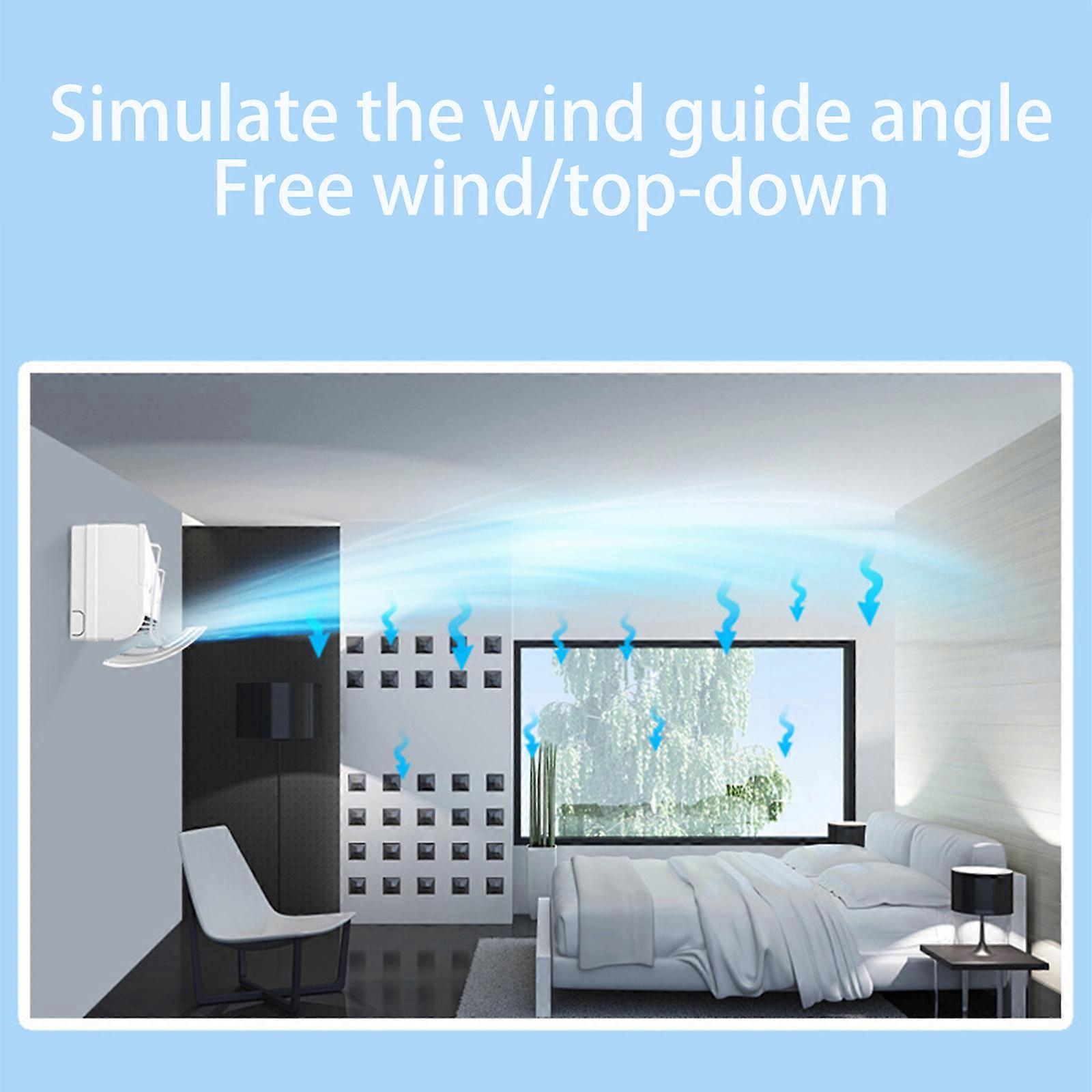 Upgrade Air Conditioner Deflector Confinement Air Deflector Outlet Air ...