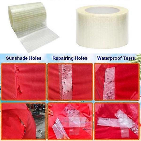 Waterproof Caravan Awning Repair Tape Strong Adhesion Tent Repair Tape ...