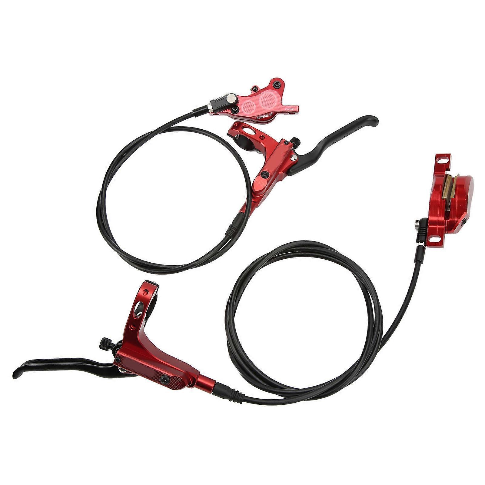 ZTTO MTB Bike 4 Piston Front Rear Hydraulic Disc Brake Mountain Bike CNC Bilateral Oil Brake ...