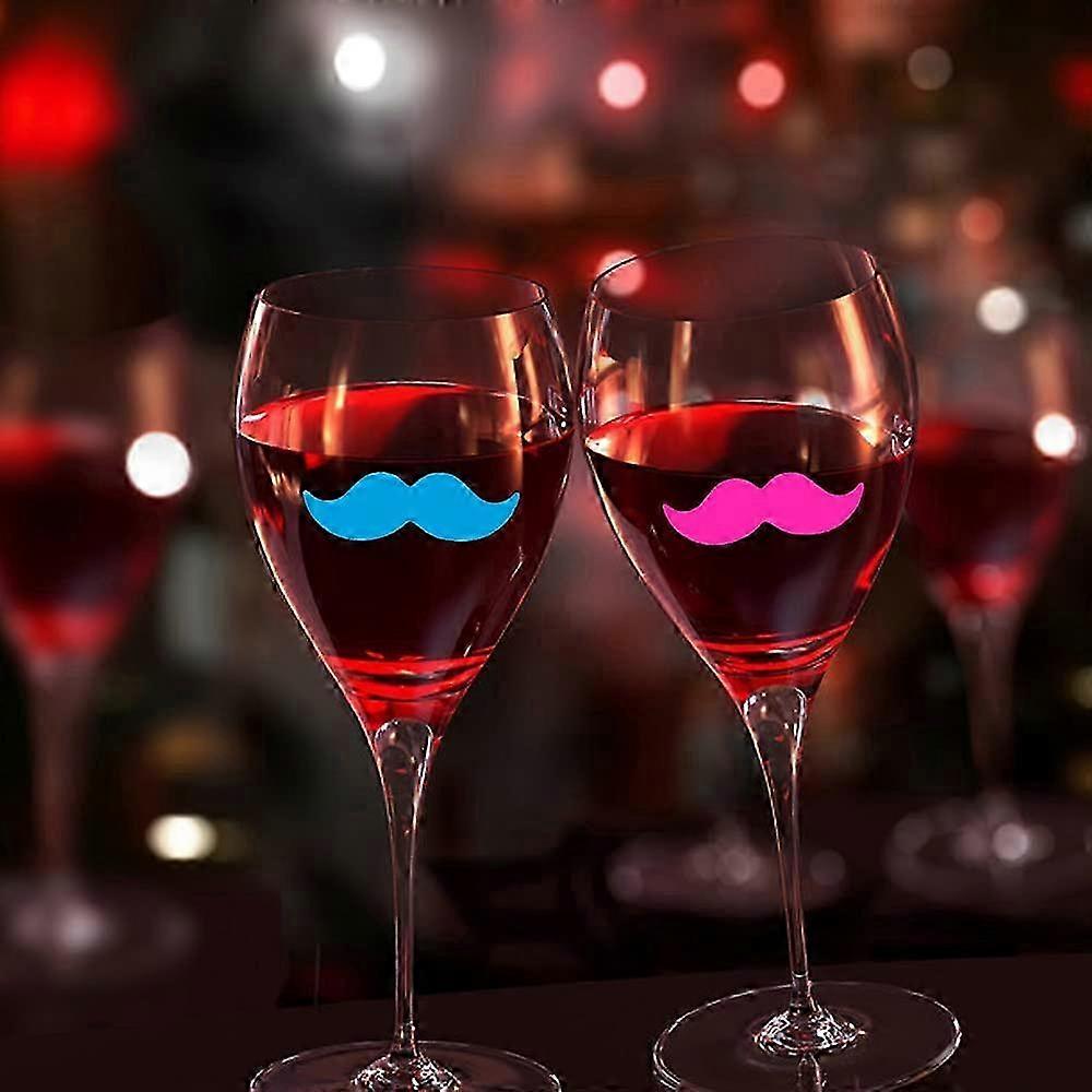 Cup Markers,18 Pcs Silicone Wine Glass Markers Glass Tags Bottle ...