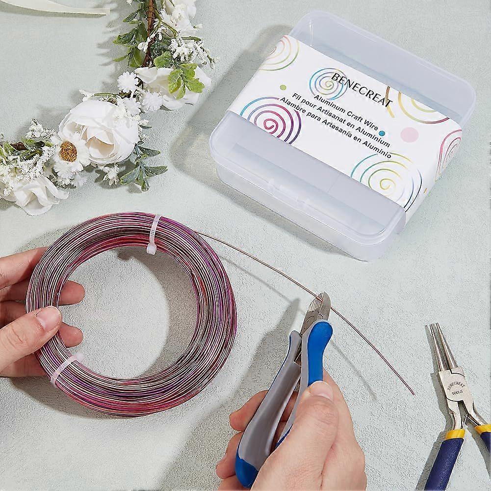 18 Gauge 307 Feet Multicolor Jewelry Craft Wire Gradient Color Aluminum ...
