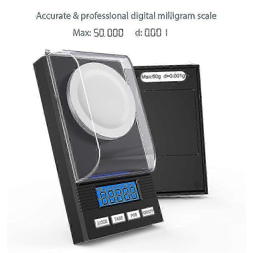 50G/0.001G Milligram Scale,Milligram Precision Scale,MG, Pocket Scale ...