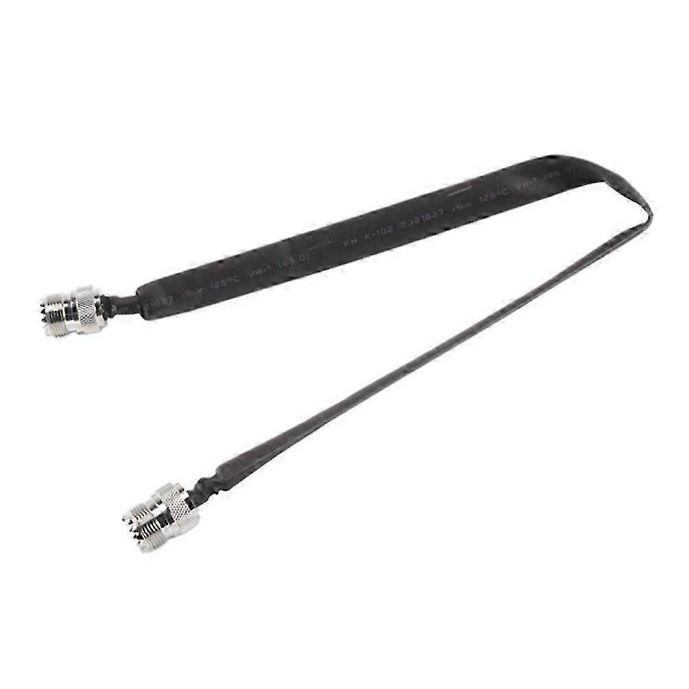 Door/Window Pass Through Flat RF Coaxial Cable SO239 UHF Female To UHF ...