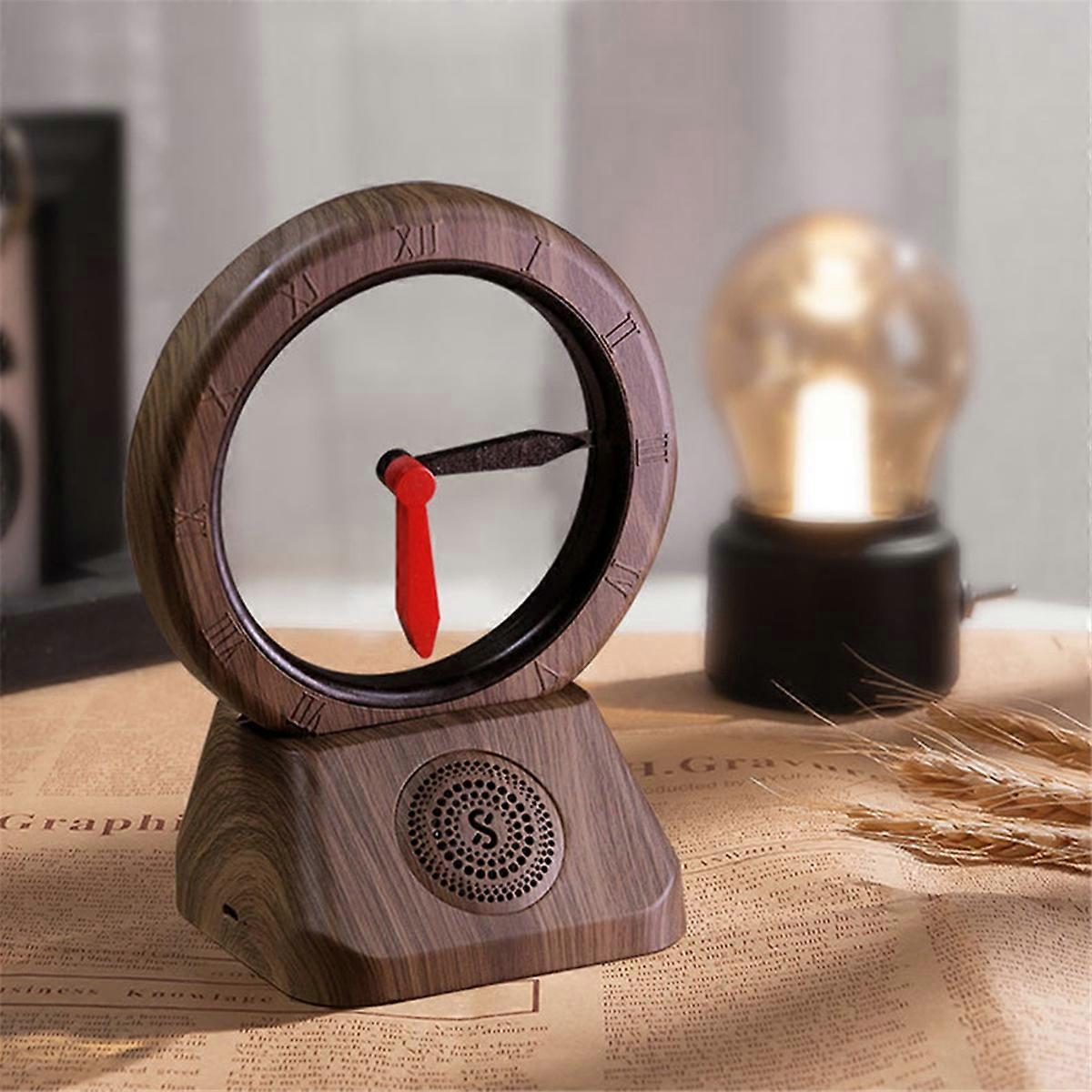 Bluetooth Speakers Retro Reverse Clock Speakers Portable Home Speakers ...