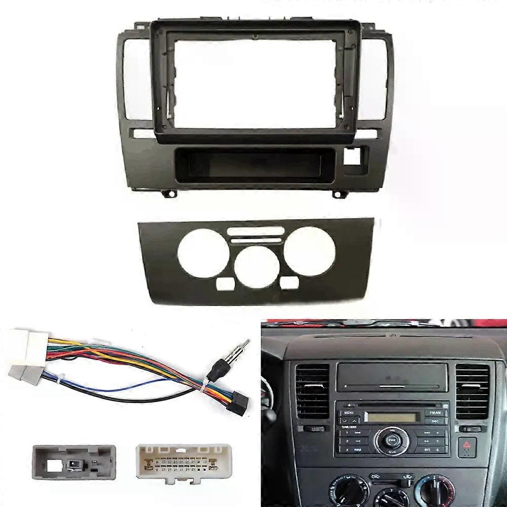 9 Inch Car Radio Fascias compatible for Nissan Tiida Latio 2005-2010 ...