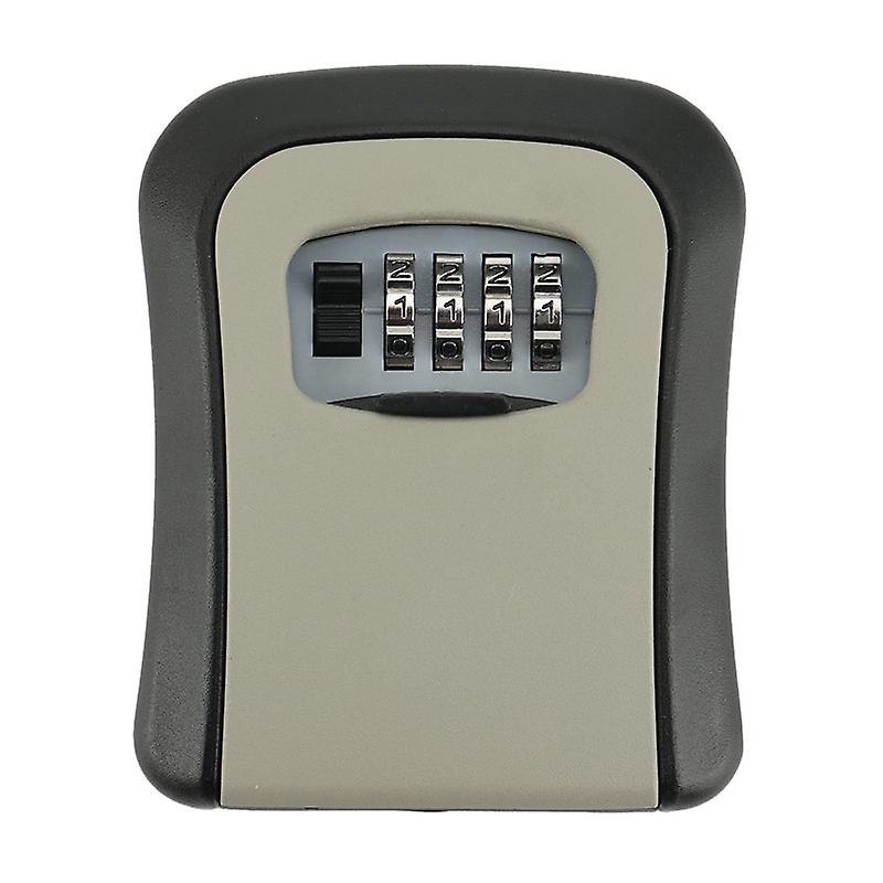 Key lock box, 4-digit password lock box, wall-mounted key lock box ...