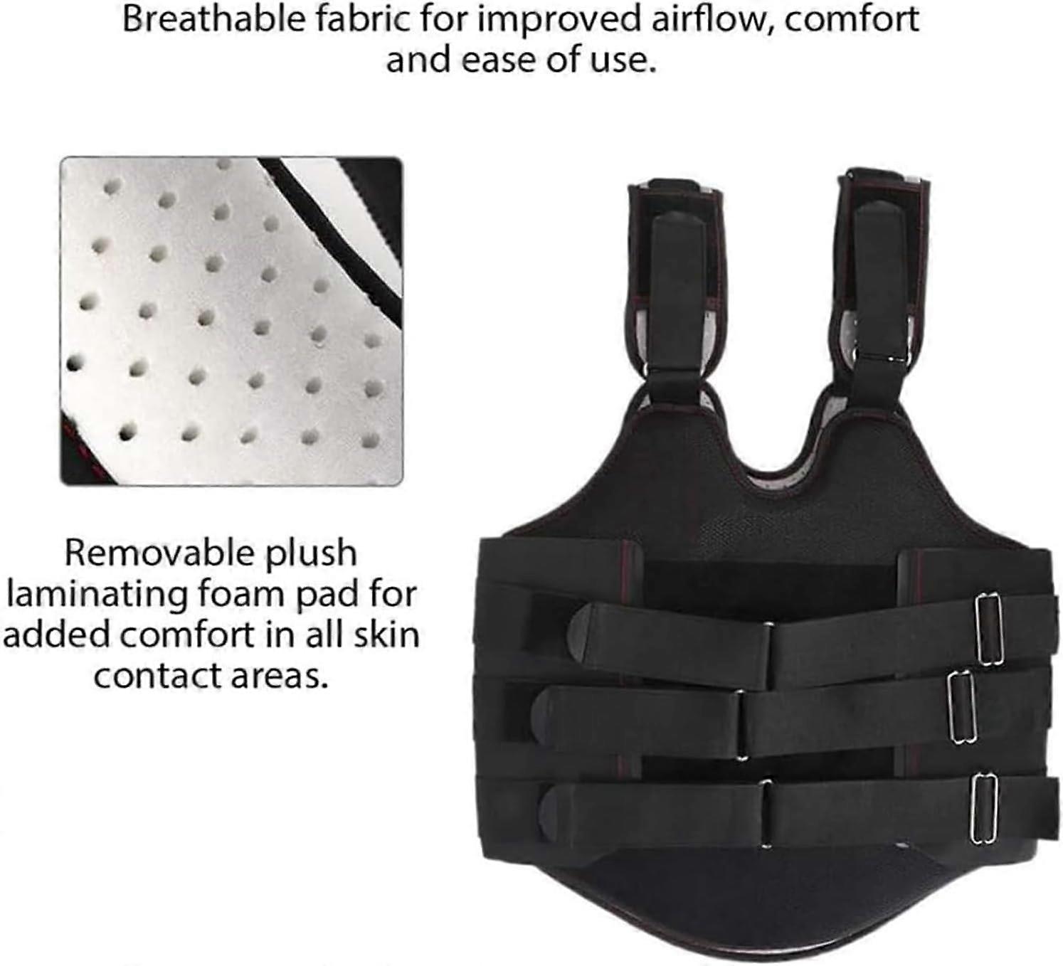 Adjustable Thorax Back Support Thoracolum Arm Support Fixation Brace ...