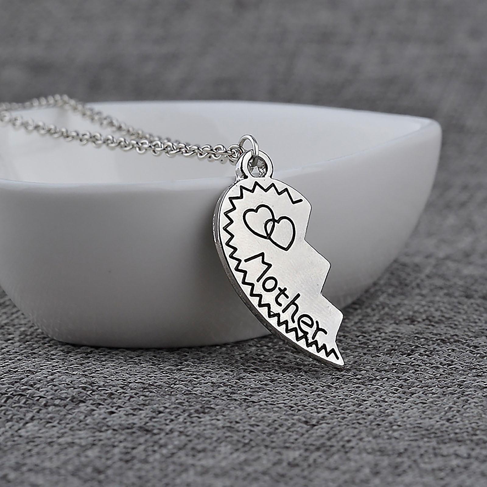 Mors dag gave mor datter lagdelte halskæder Mors dag gave syning ...