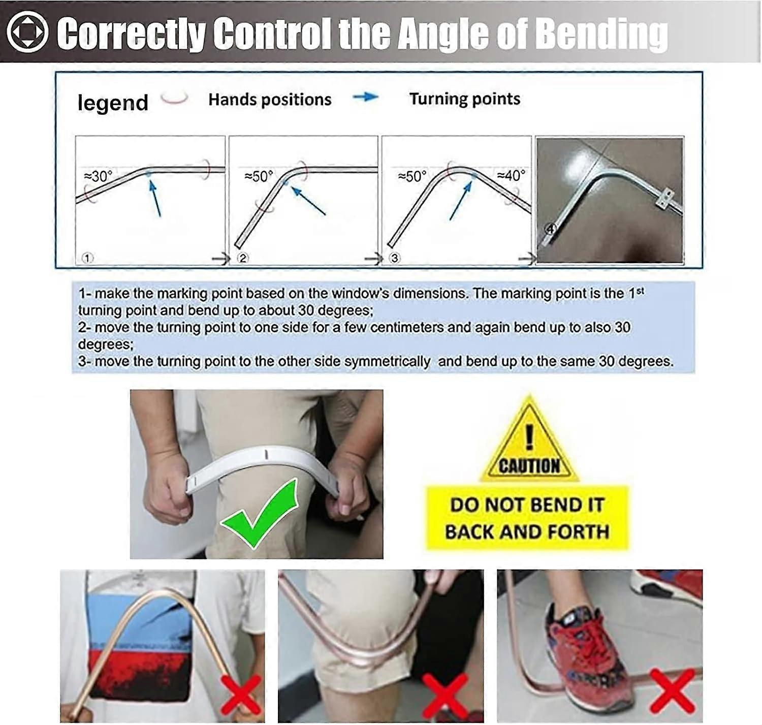 Ceiling Curtain Track Bendable Flexible Design for Bay Windows and Room ...