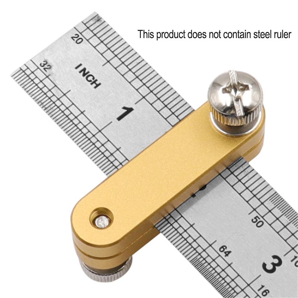 Ruler Positioning Block Scale Woodworking Scribe Drawing Mark Line ...