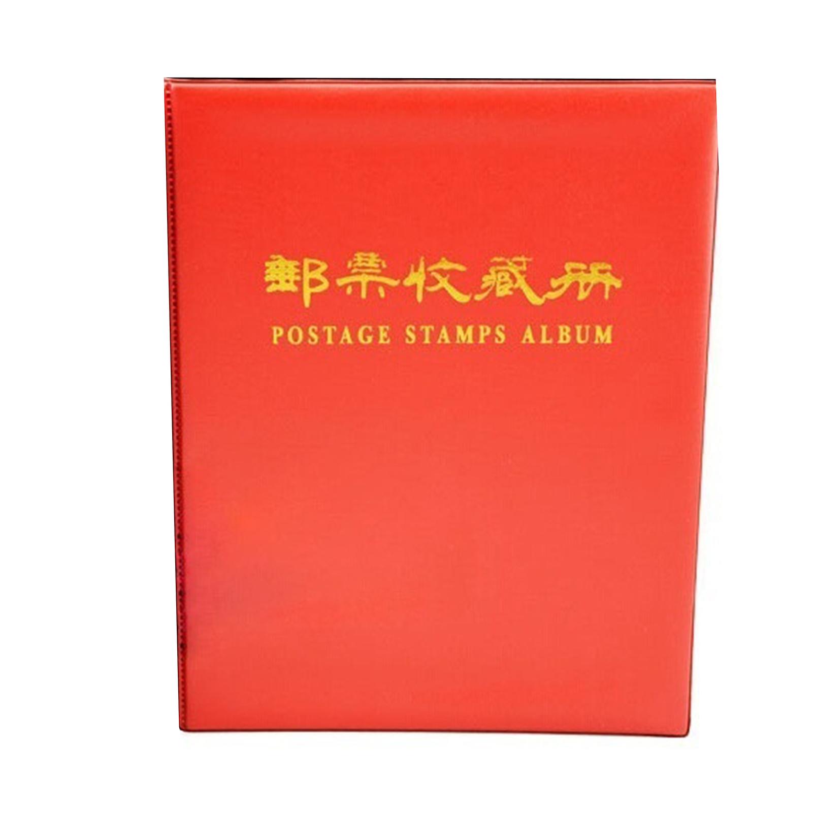 Postage Stamps Album 20 pages 500 units handmade Stamp Collecting Book ...