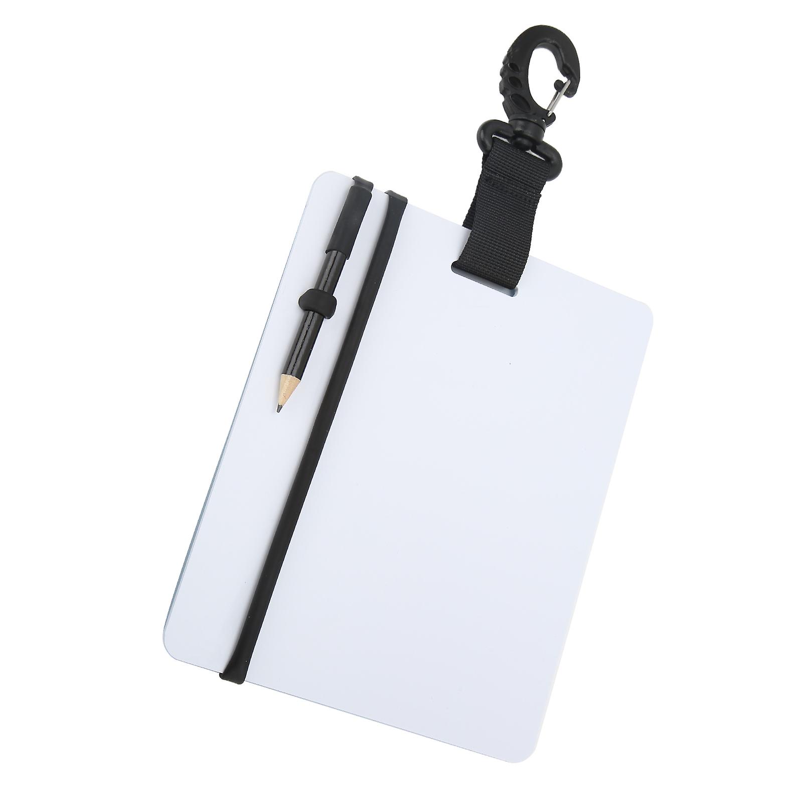 Underwater Writing Slate Large Size 147x183mm Diving Wordpad Gear Board ...
