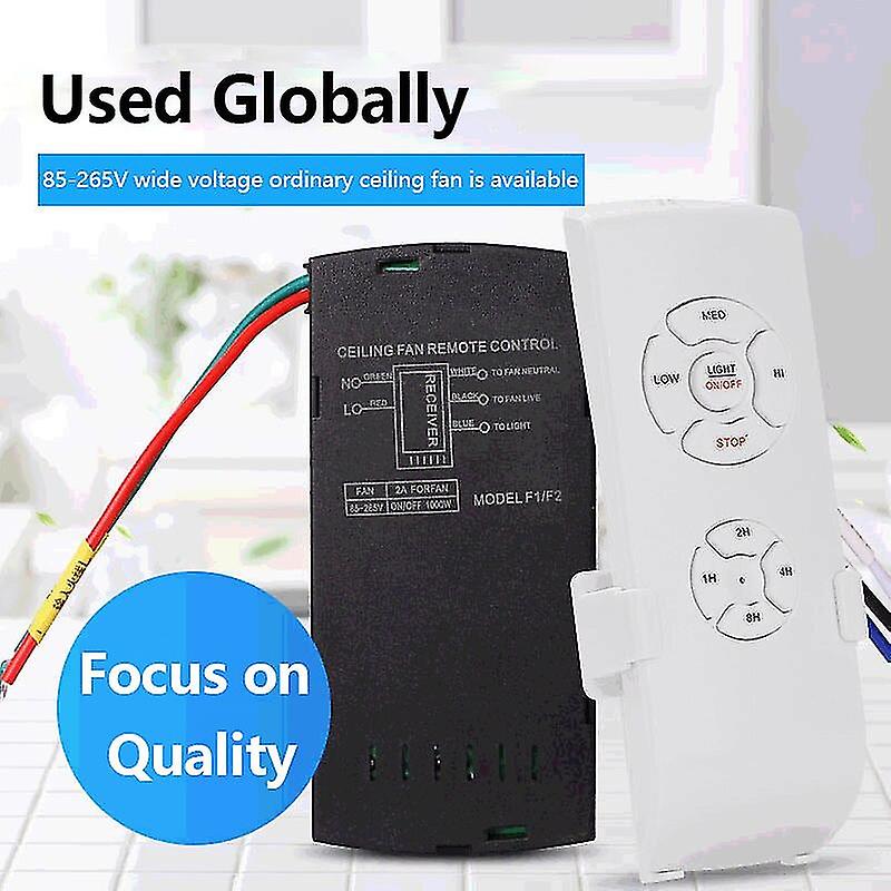 Universal Ceiling Fan Lamp Remote Controller Kit Diy Smart Remote ...