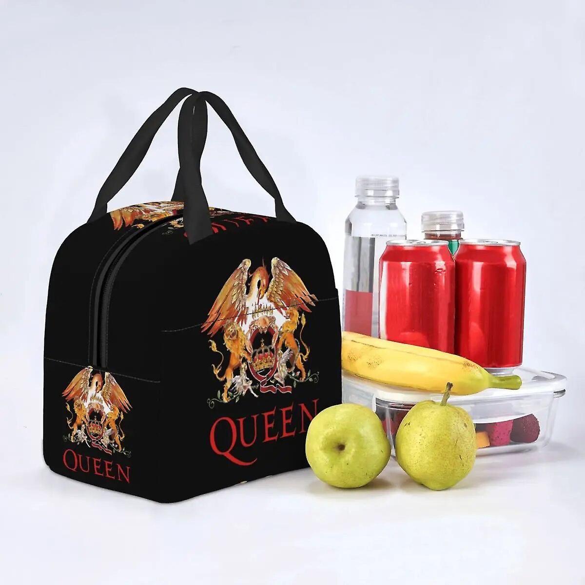 Rock Band Queen Thermal Insulated Lunch Bag Women Portable Freddie ...