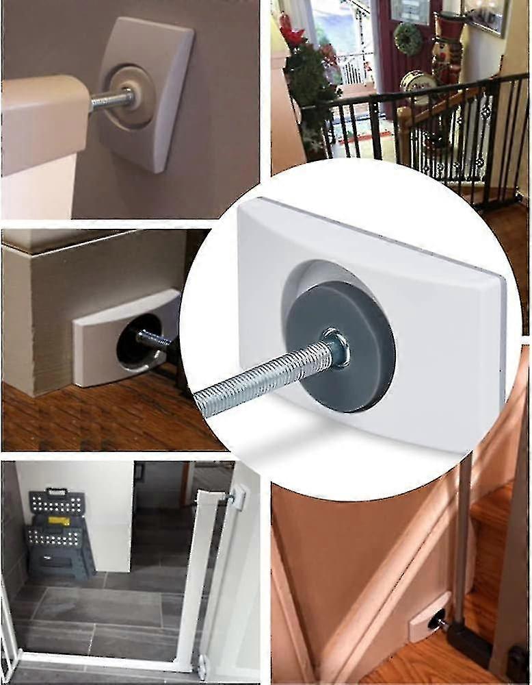 4pcs Safety Gate Wall Protector Wall Saver Stair Gate Wall Protector ...