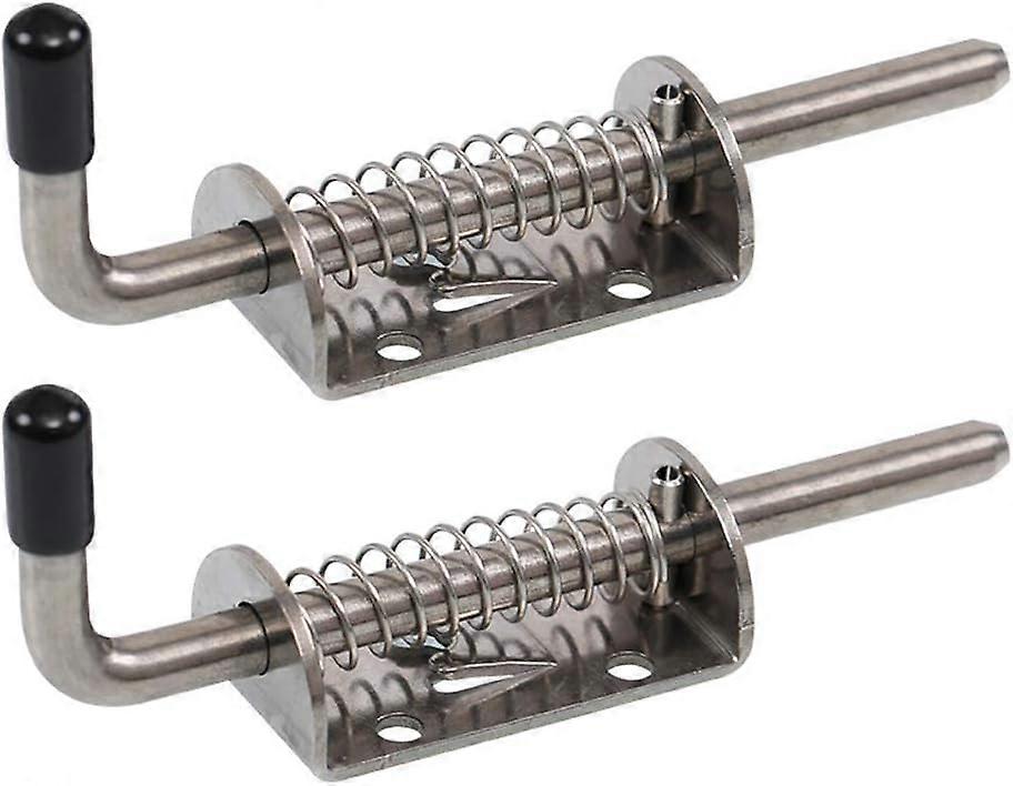 Door Spring Barrel Latch, 2 Pieces Door Spring Barrel Bolt, Heavy Duty ...
