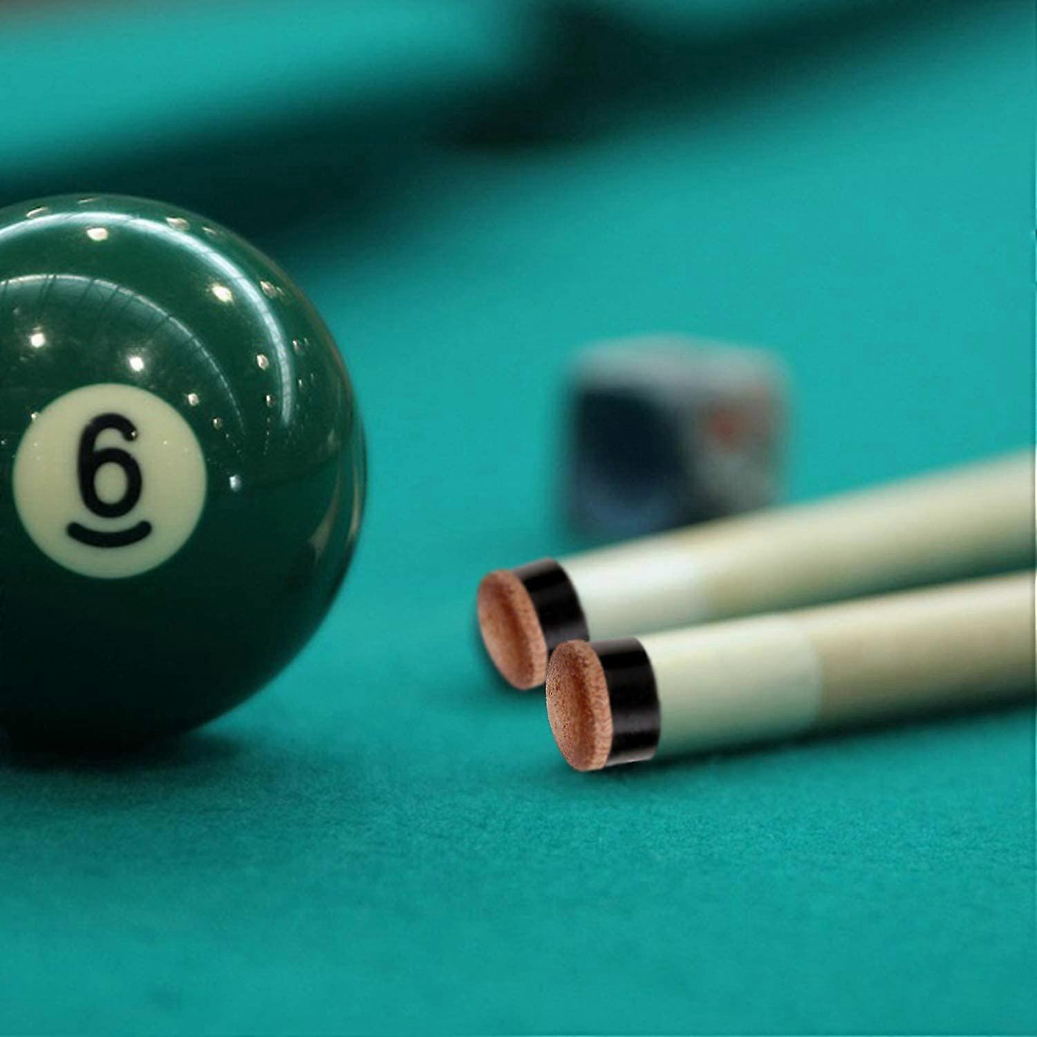 30 Pcs Billiard Pool Cue Stick Screw-on Tips 12mm for Cues & Snooker ...