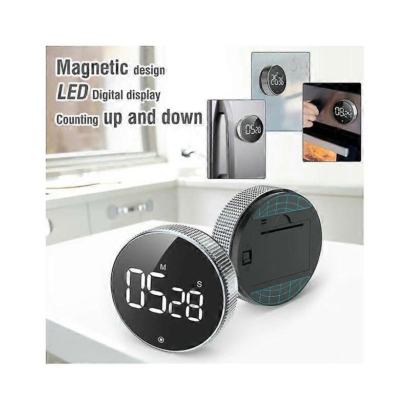 Kitchen Timer Digital Timer with Stopwatch Function and Countdown Timer ...