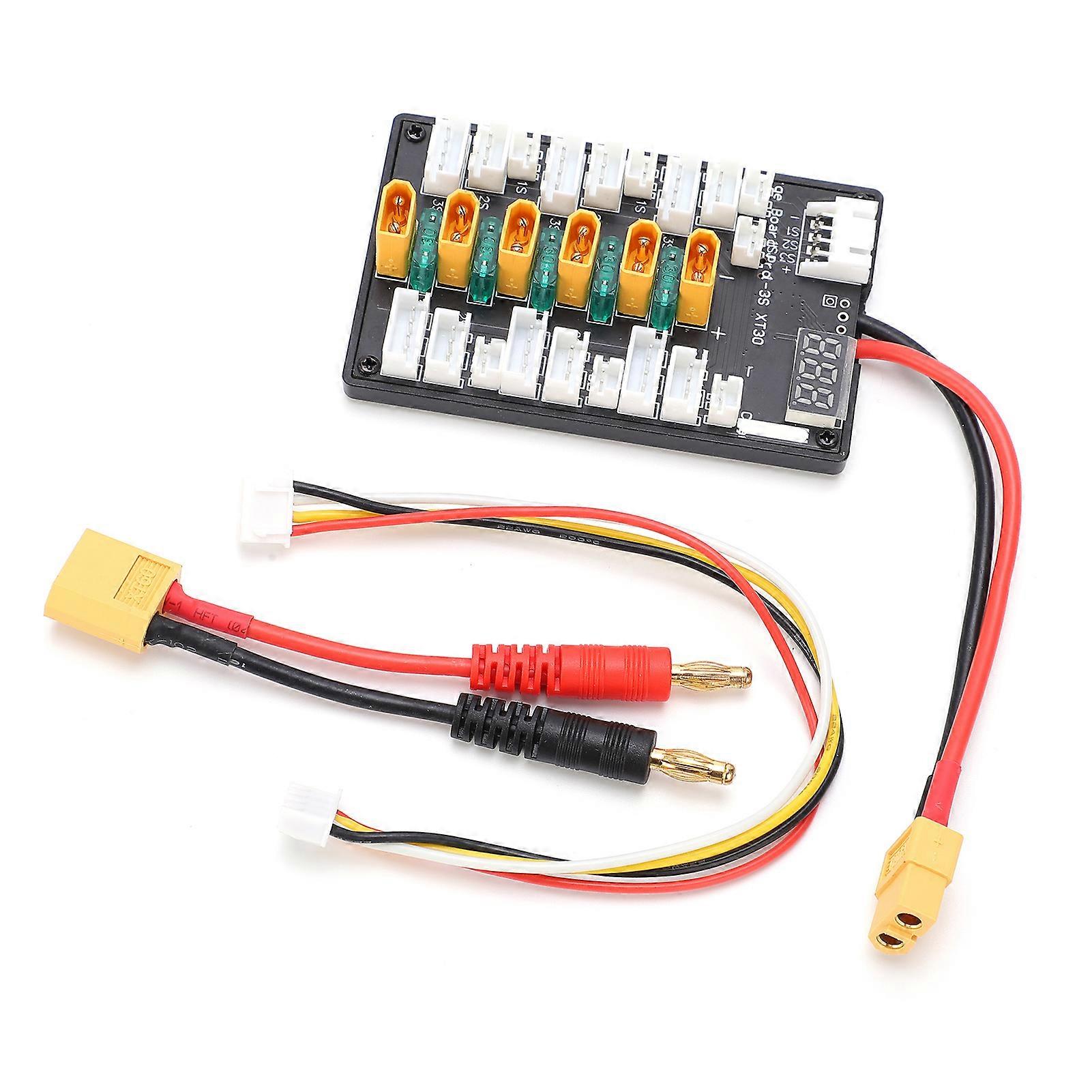 1S?3S B6 Parallel Charging Board Silicone Cable JST Connector Parallel ...