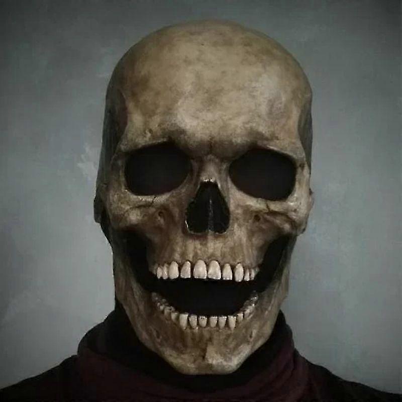 Full Head Skull Mask Halloween Mask Latex Mask Skull Mask Horror ...