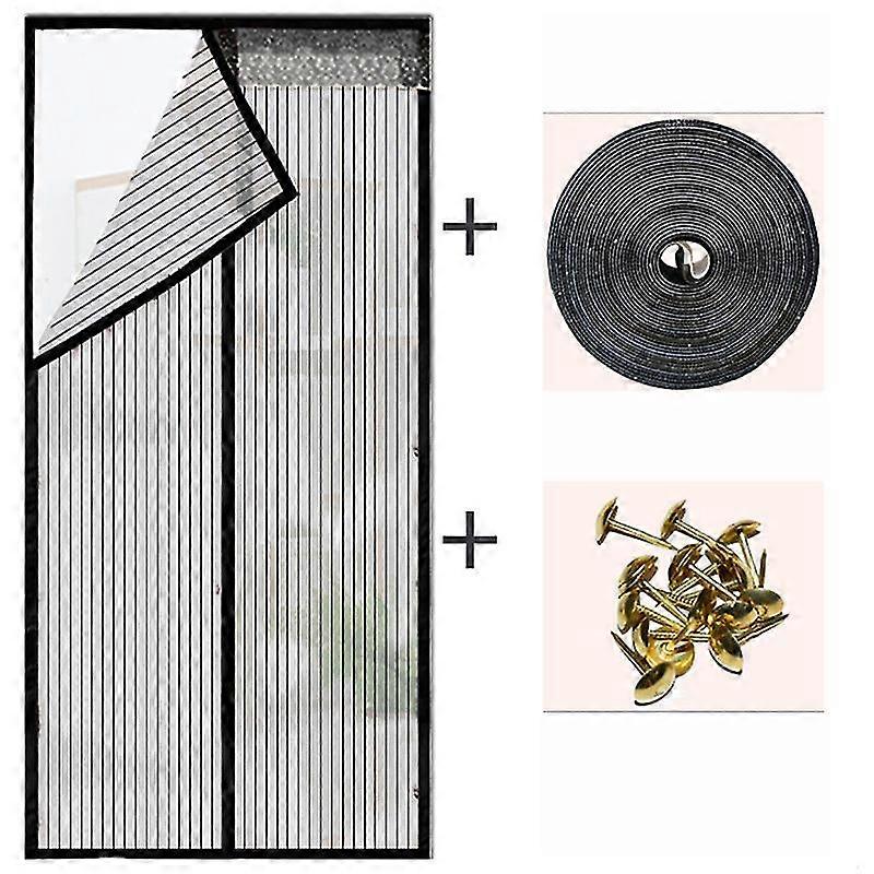 Magnet Fly Screen Balcony Door, Fly Screen With Magnet, Air Can Flow ...