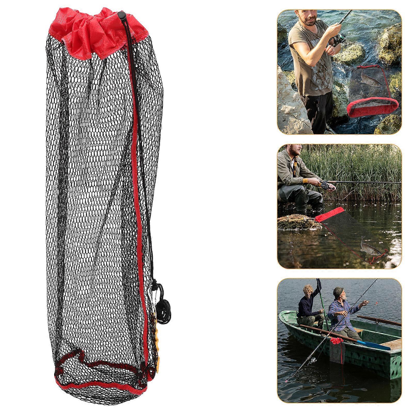 Folding Tool Fishing Mesh Basket Fish Supplies Fish Guard Netting Cast ...