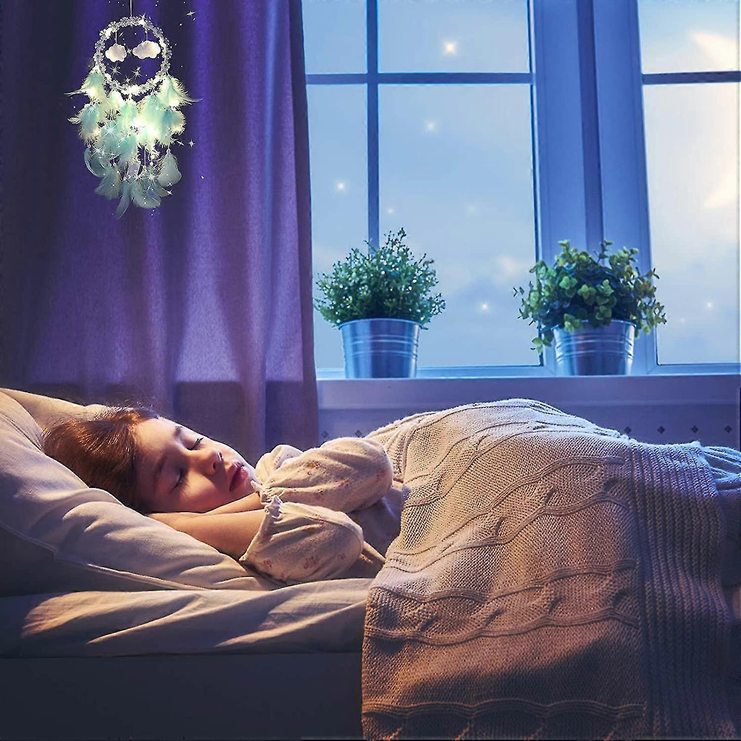 Handmade Dream Catcher, Dream Catcher With Led Lights, Dream Catcher ...