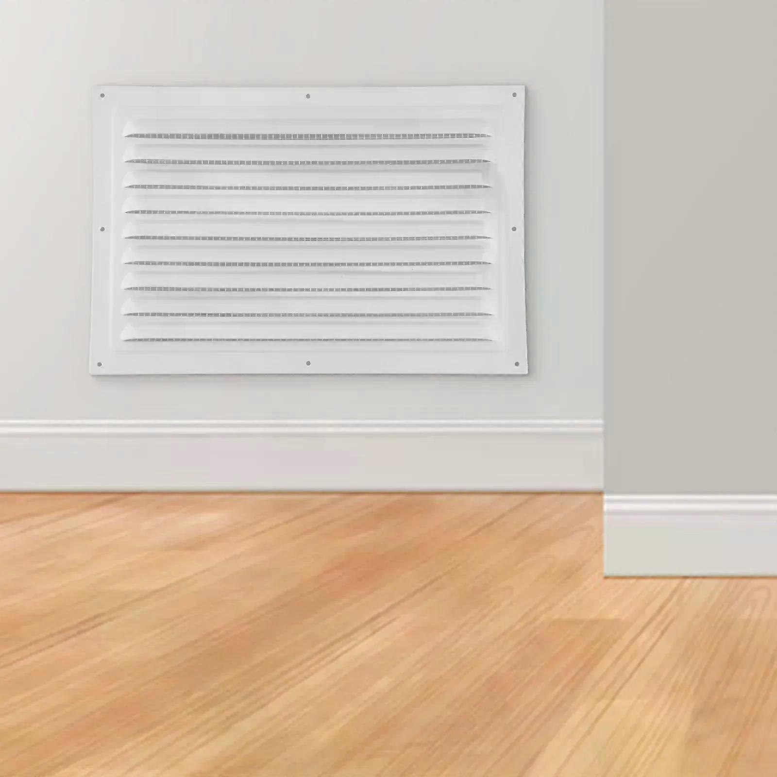 1pc 100-400mm Air Vent Grille Ventilation Cover Metal Square Vent Aluminum Vents Plate Louver ...