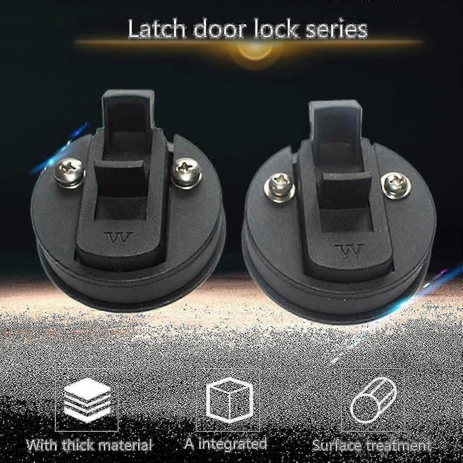 2" Round Locking Flush Pull Latch Replacement Plastic For Rv Marine ...