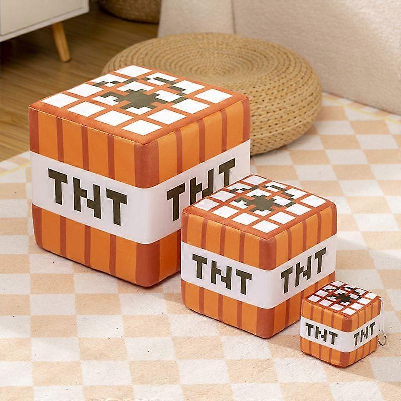 My World Cube Doll Pillow Game Peripheral Square Sponge Box Plush Toy ...