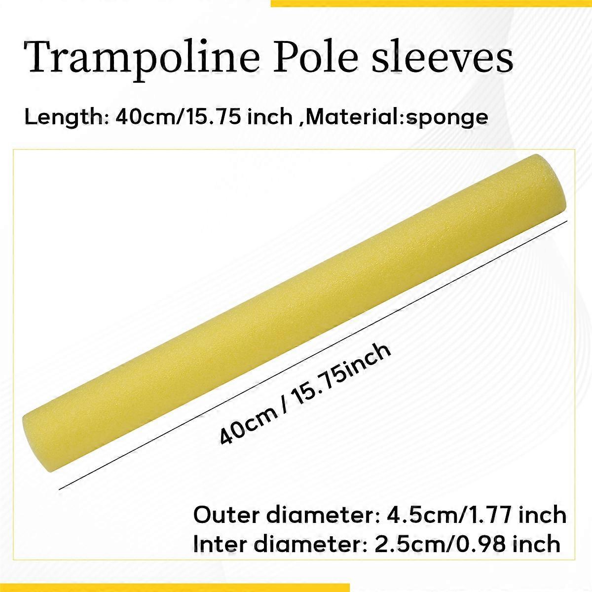10PCS Trampoline Poles Cover Padding Foam Tubing 40CM Foamed Pipe ...