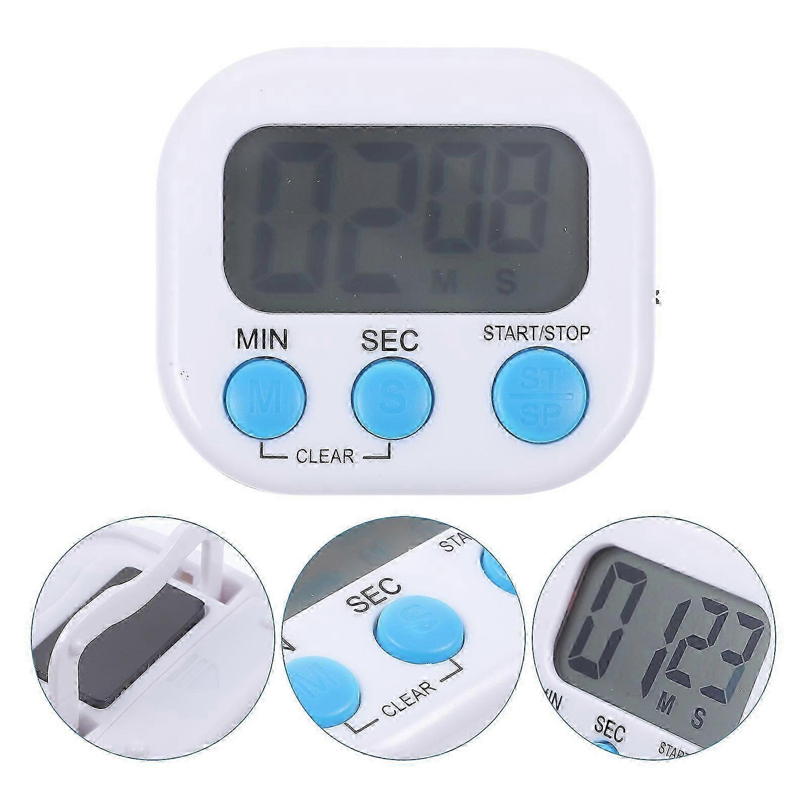 Small Kitchen Digital Timer Small Baking Timer Electric Cooking Timer Multifunctional Timer ...