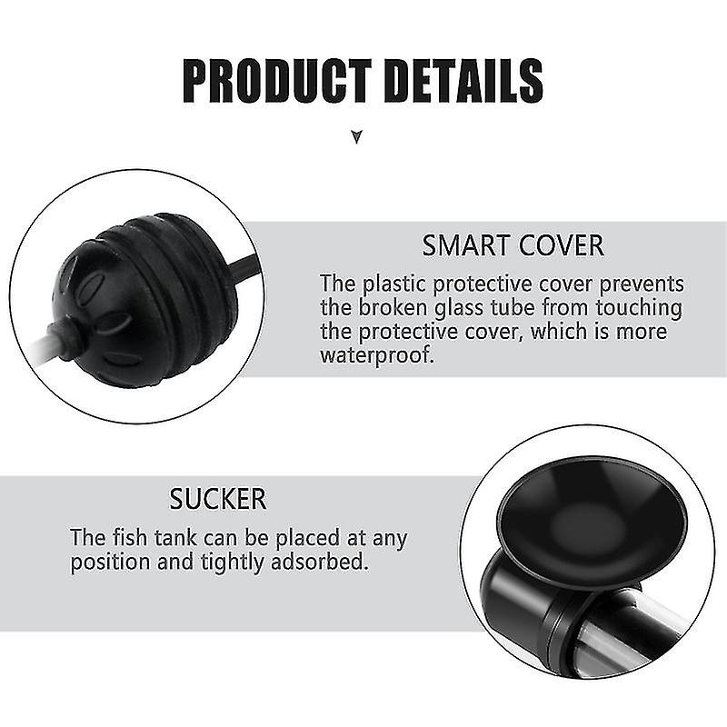 Submersible Aquarium Light Waterproof LED Fish Tank Lamp Bar Stick with ...