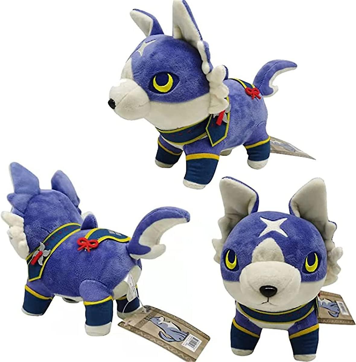 Palamute Monster Hunter Plush,9in Palamute Chibi Plush Stuffed Animal ...