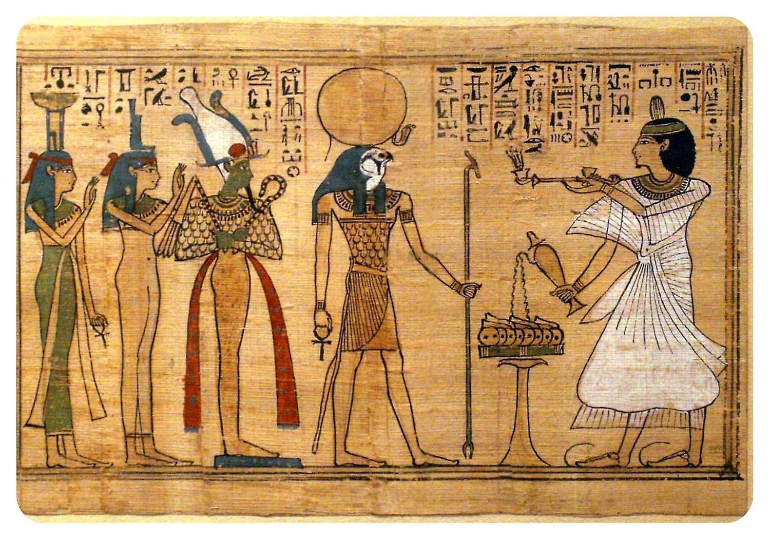 Autocollant Sticker Egypte Antique Ancienne Egyptien Papyrus Papier Ra Autocollant Sticker Egypte Antique Ancienne Egyptien Papyrus Papier Ra