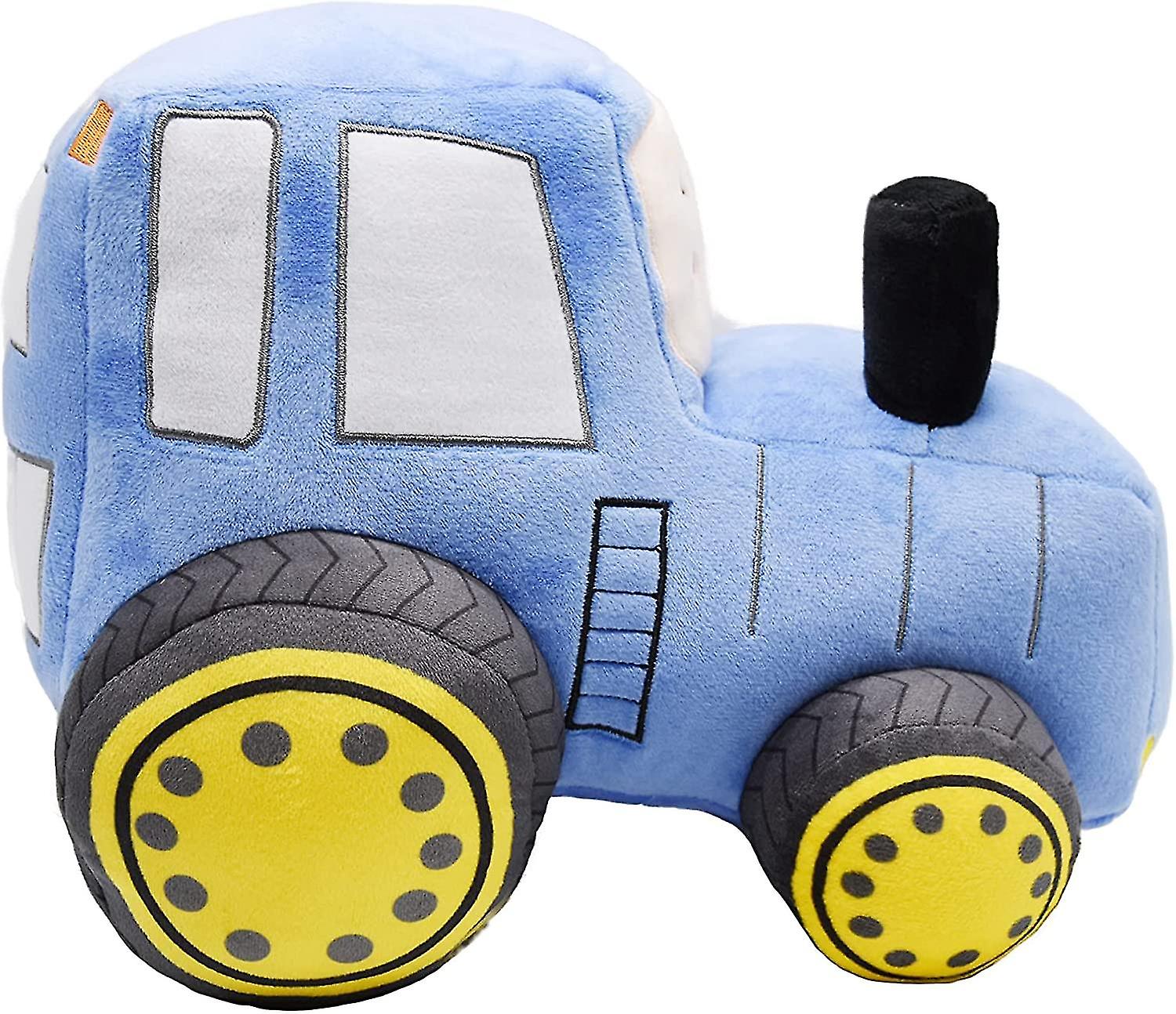 Soft Plush Tractor Stuffed Truck Toy Super Cute Car Plushie Throw ...