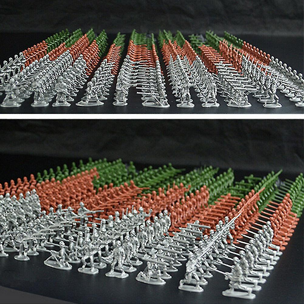 300pcs Military Figures Soldiers Gift 12 Poses Display Kids Toy Models ...