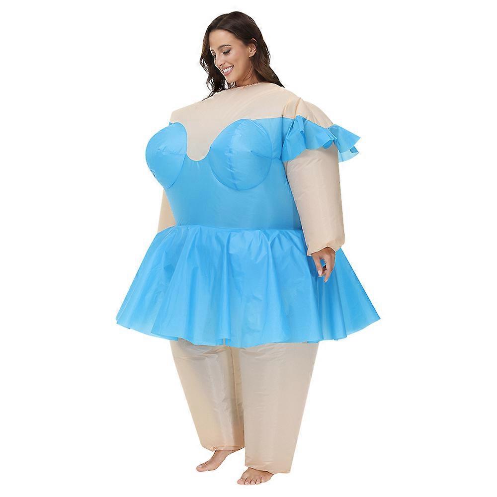 Halloween Purim Carnival Cosplay Costume Adult Standing Inflatable Suit ...